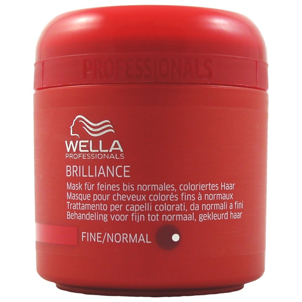 Wella Brilliance Maske 150 ml für feines - normales Haar bei Riemax