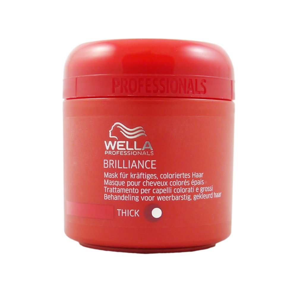 Wella Brilliance Maske 150 ml für kräftiges coloriertes Haar bei Riemax