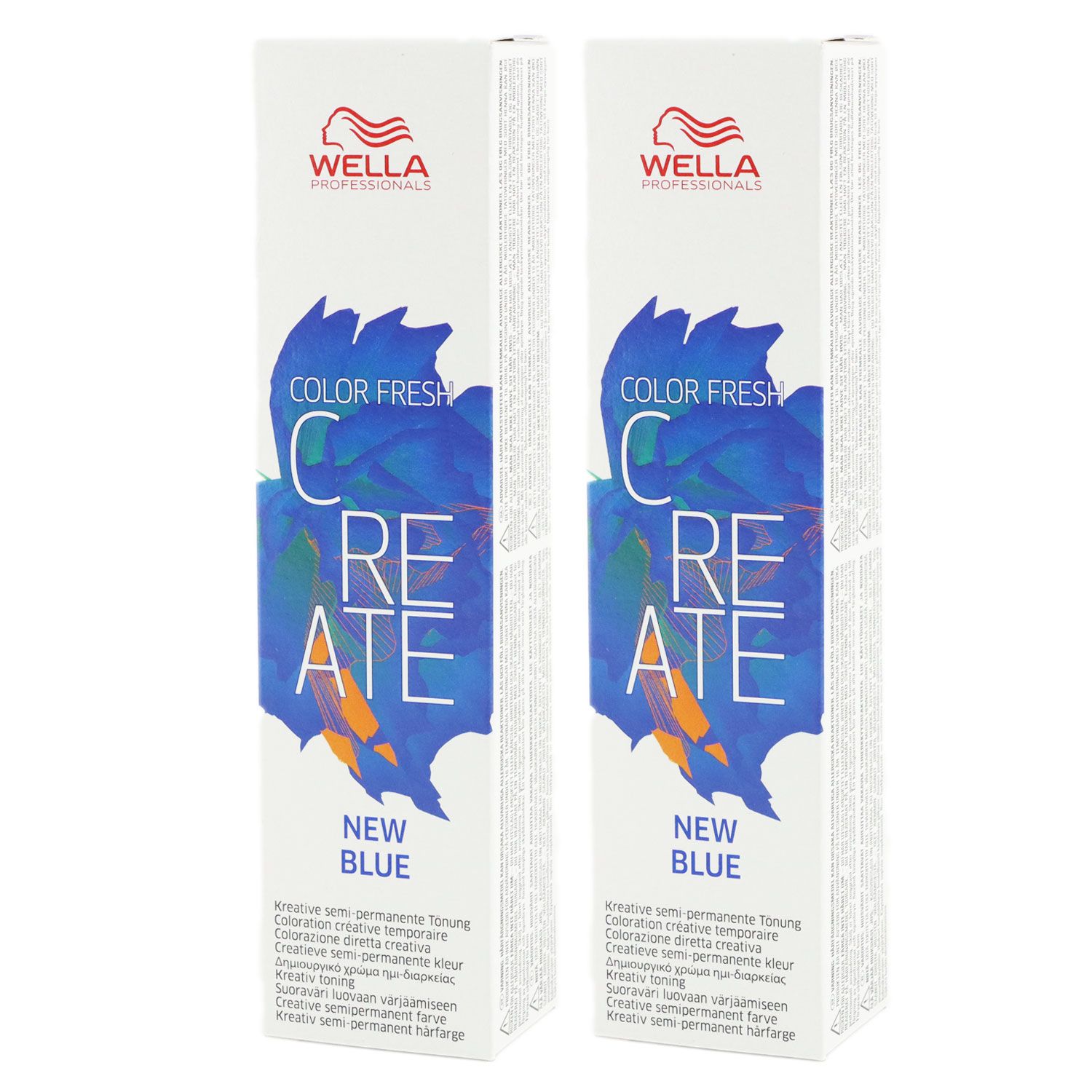Wella Color Fresh Create: 2x New Blue Set