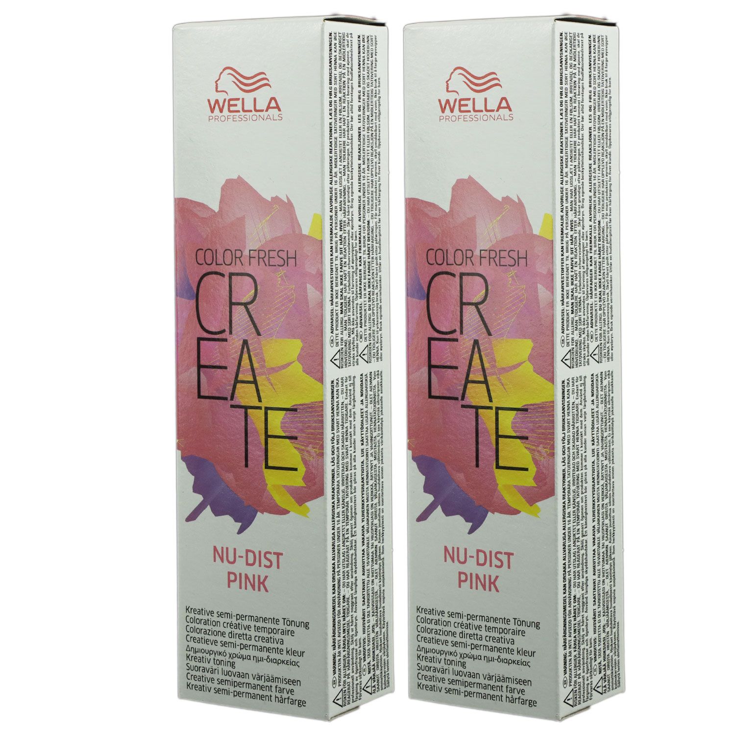 Wella Color Fresh Create Set - NuDist Pink