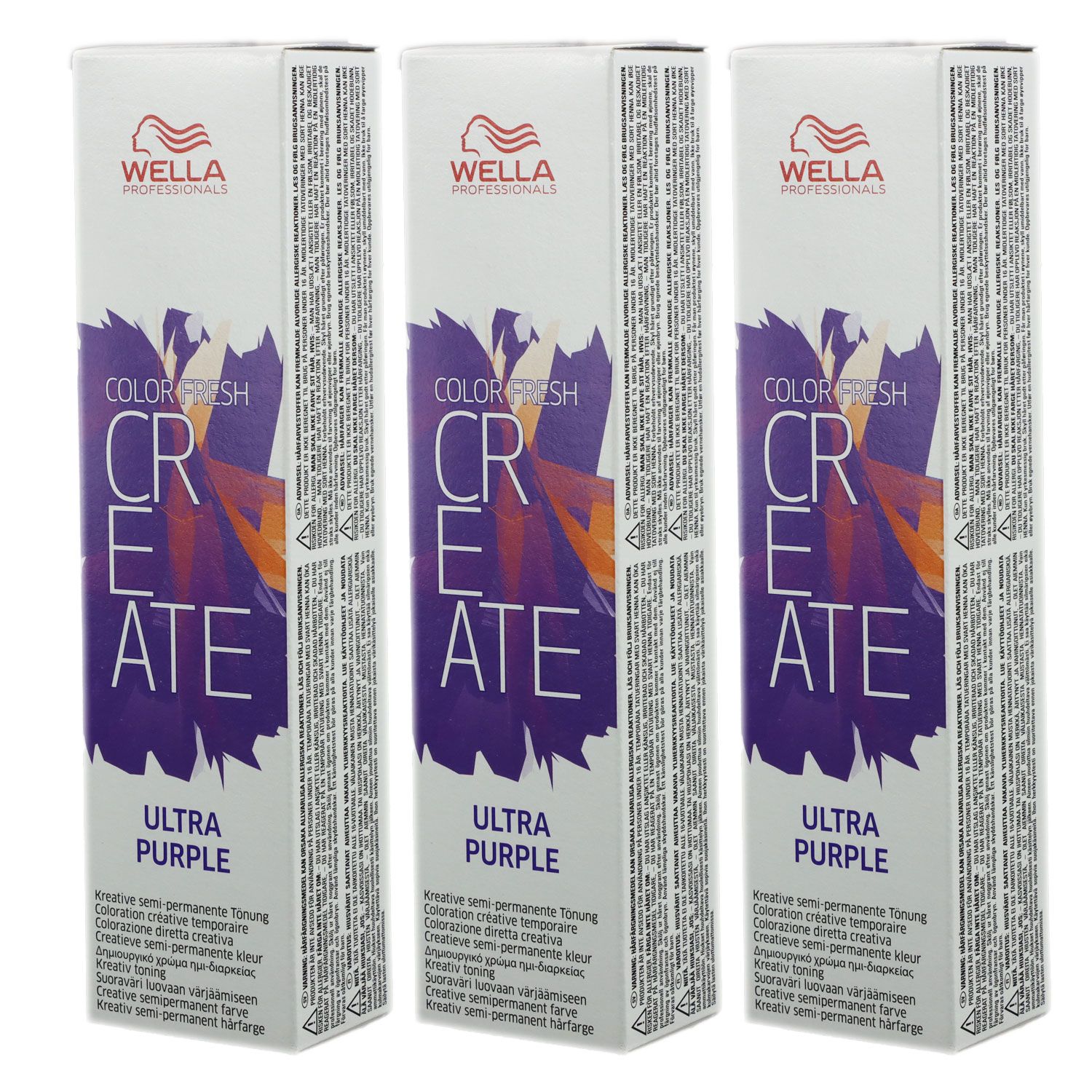 Wella Color Fresh Ultra Purple Set