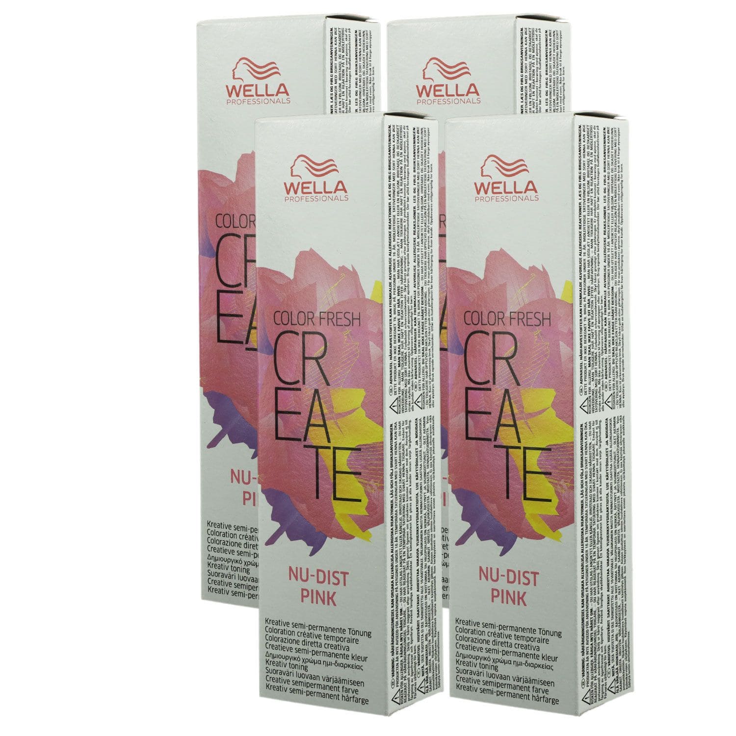 Wella Color Fresh Create - NuDist Pink Set