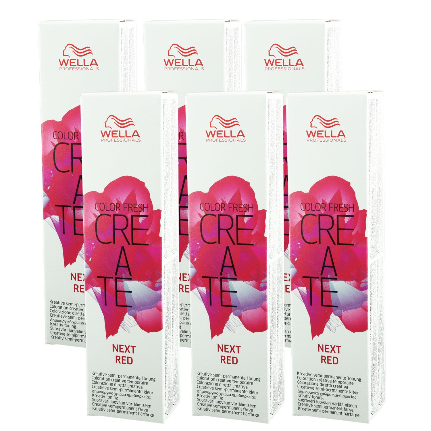 Wella Color Fresh Create - 8 Next Red Set