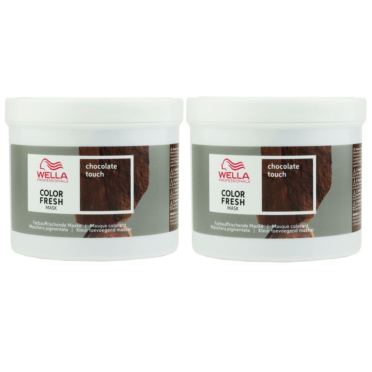 Wella Color Fresh Mask 2 x 500 ml Chocolate Touch
