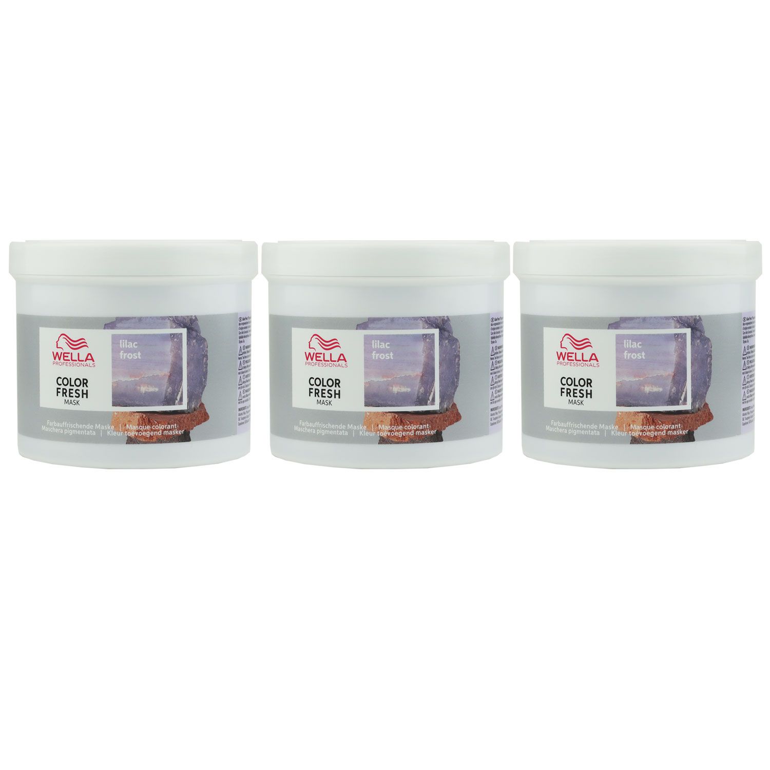 Wella Color Fresh Mask 3 x 500 ml Lilac Frost