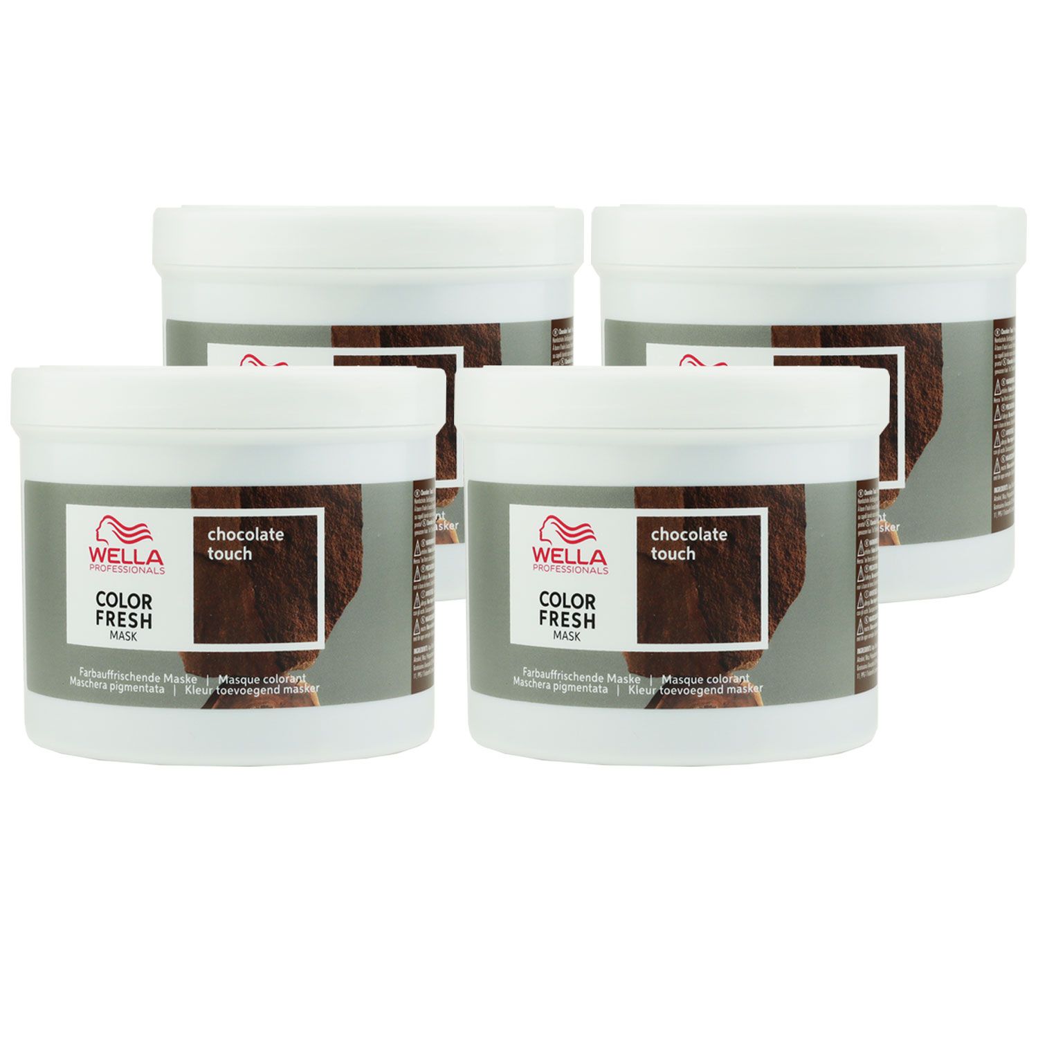 Wella Color Fresh Mask 4 x 500 ml Chocolate Touch