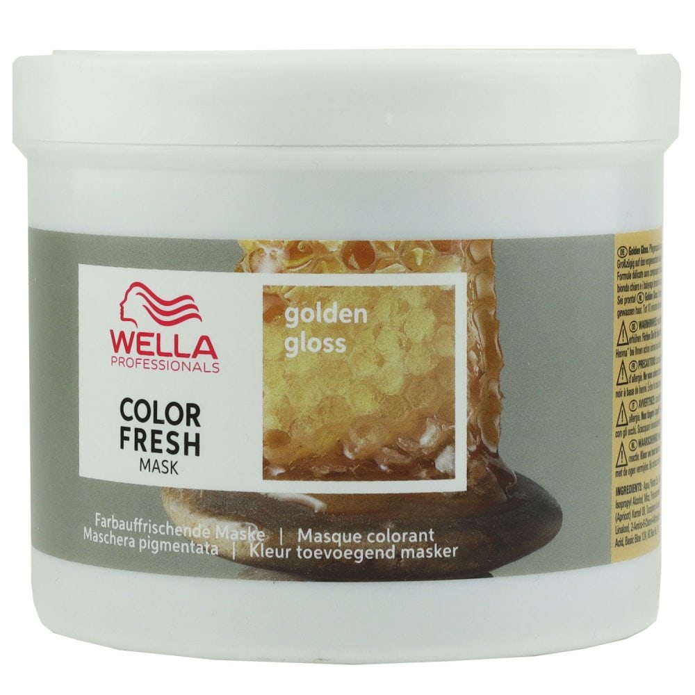 Wella Color Fresh Mask 500 ml Golden Gloss Tönungsmaske Haartönung ...