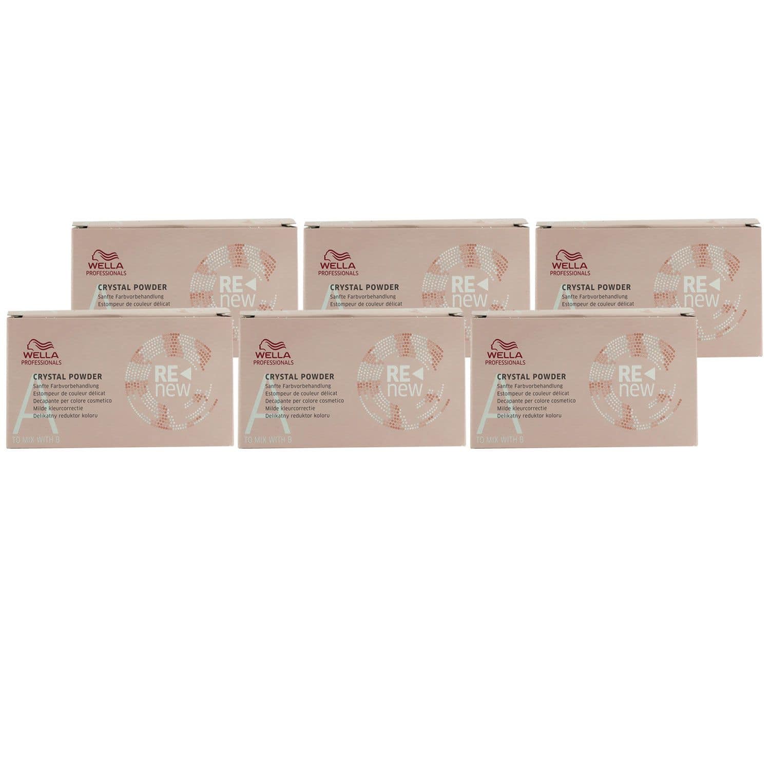 Wella Color Renew Crystal Powder 6 x 5 Stück je 9 g