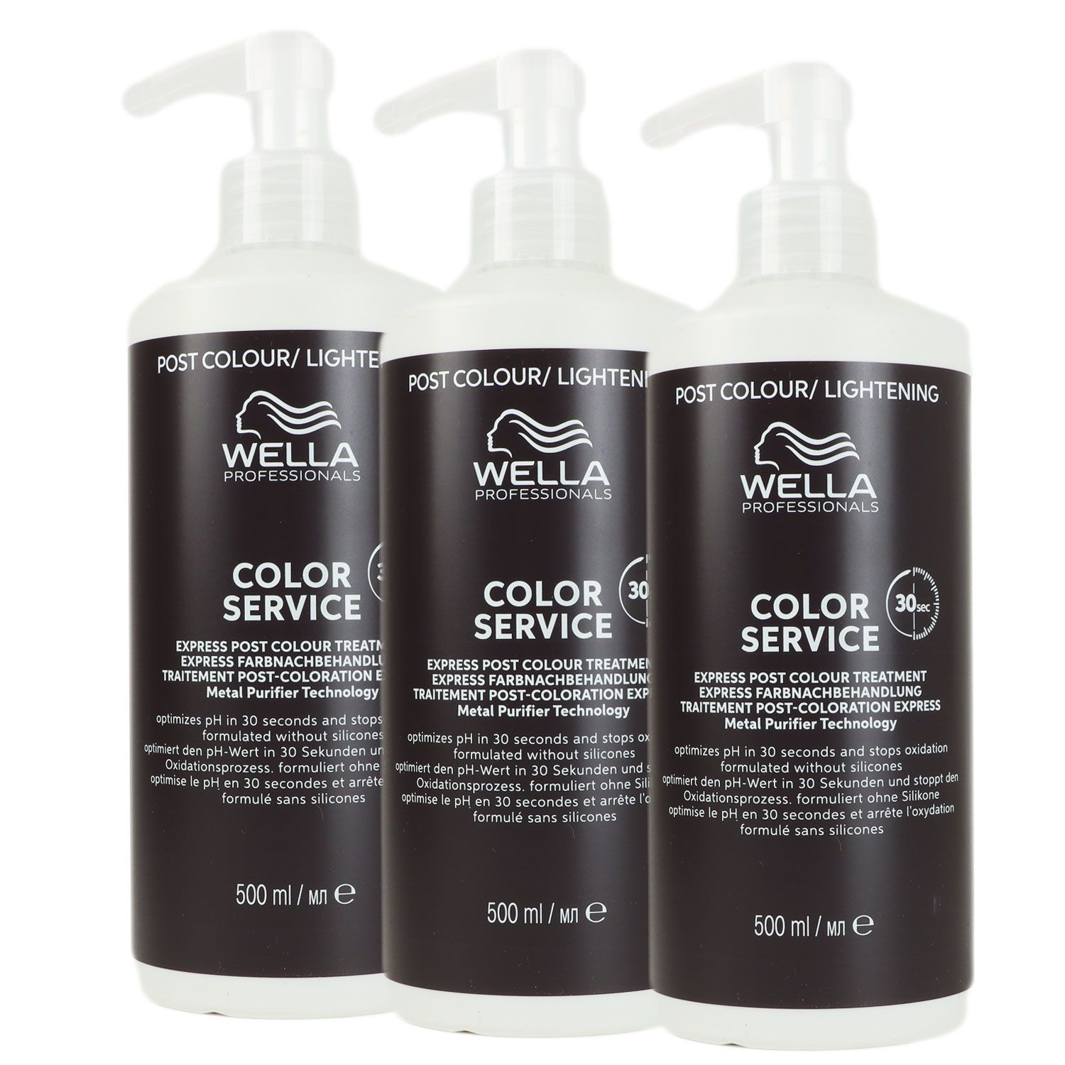 Wella Professional Color Service 3 x 500 ml Conditioner
