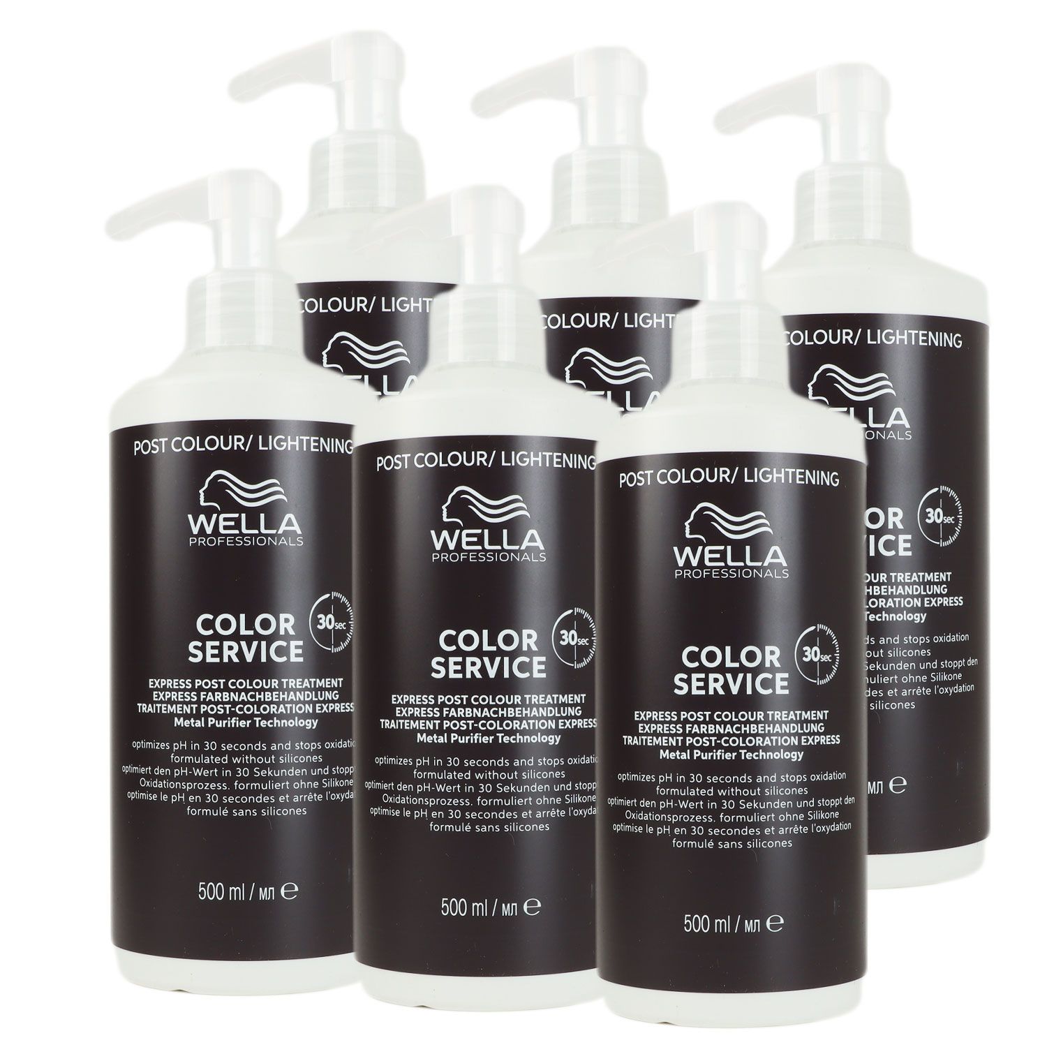 Wella Professional Color Service 6 x 500 ml Conditioner