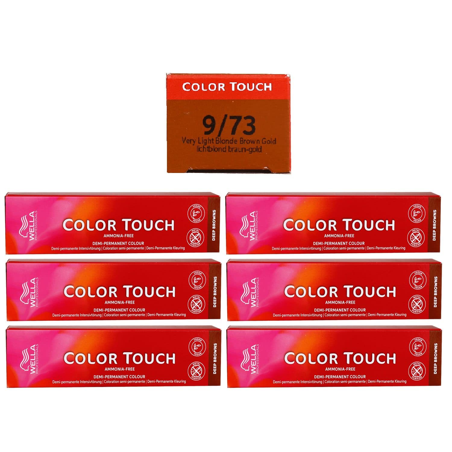 Wella Color Touch Deep Browns 6 x 60 ml 9/73 bei Riemax