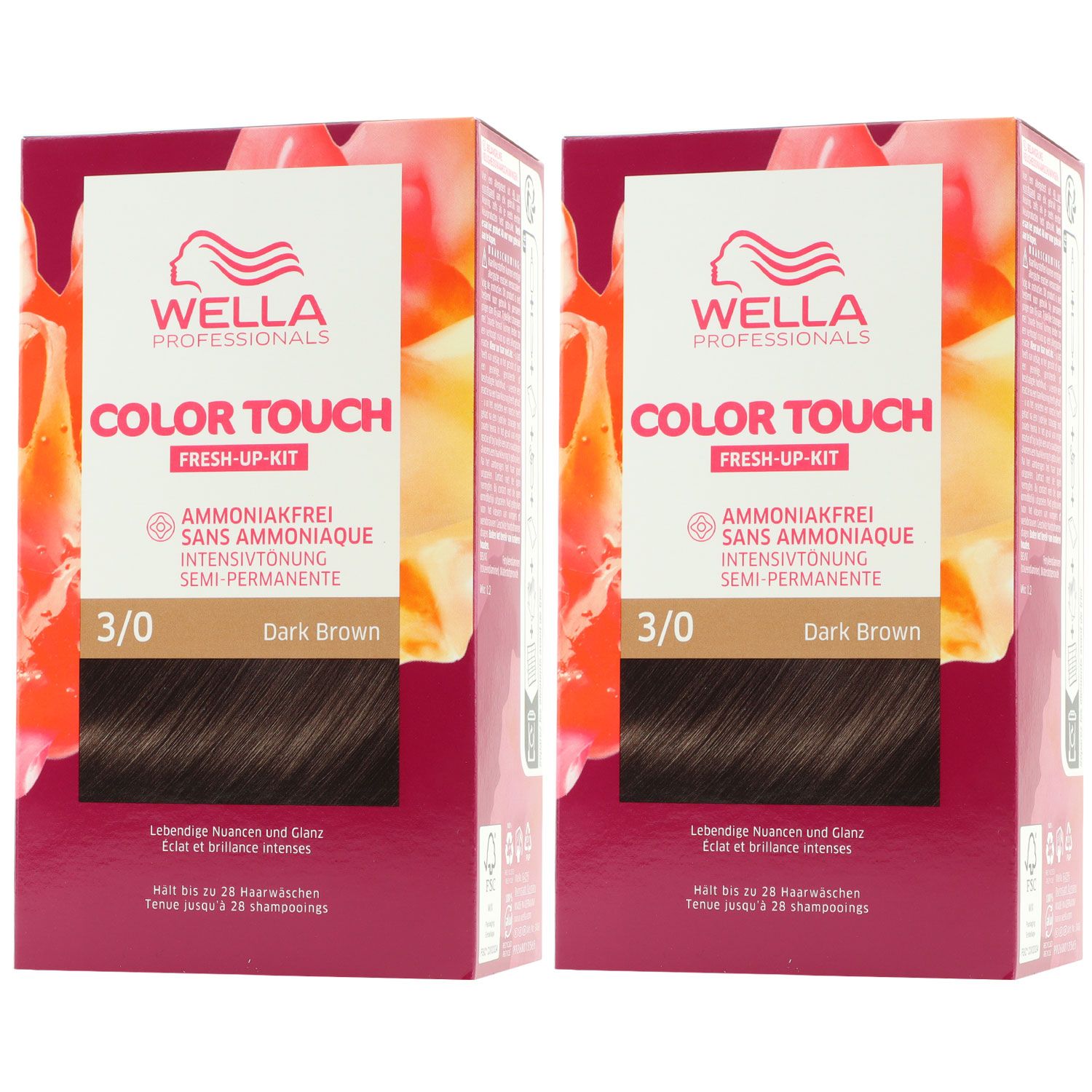 Wella Color Touch Fresh Up Kit 2 x 130 ml 3/0 bei Riema