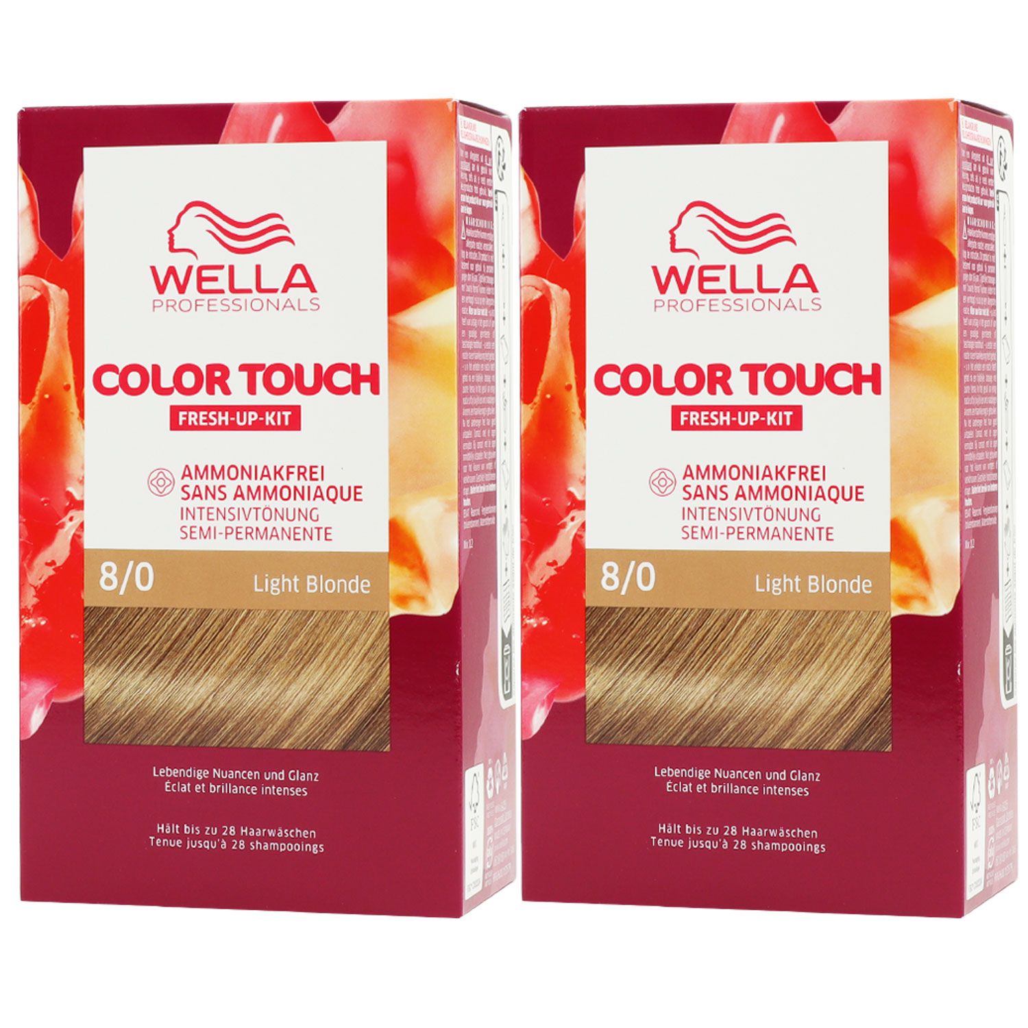 Wella Color Touch Fresh Up Kit 2 x 130 ml 8/0 bei Riema