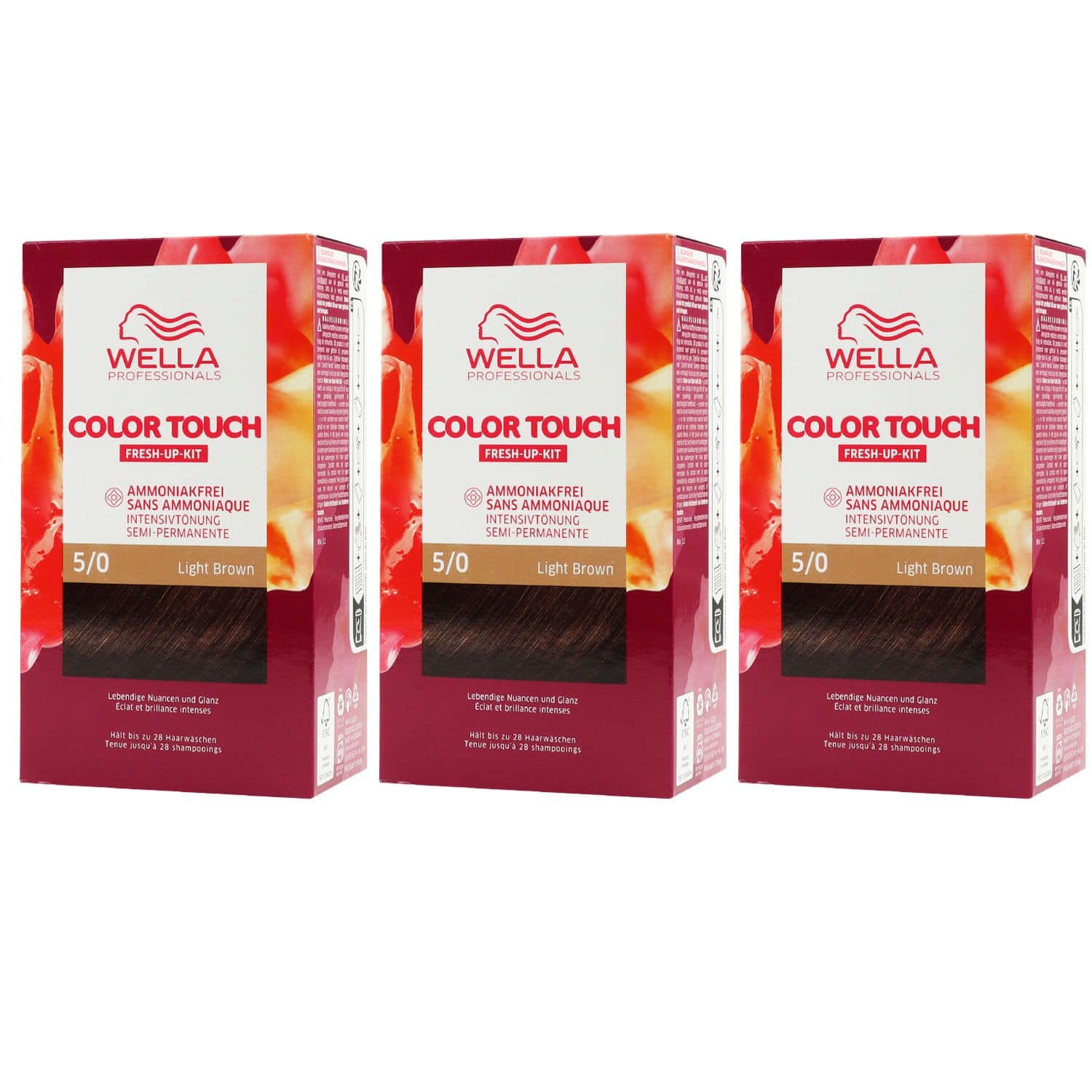 Wella Color Touch Fresh Up Kit 3 x 130 ml 5/0 bei Riema