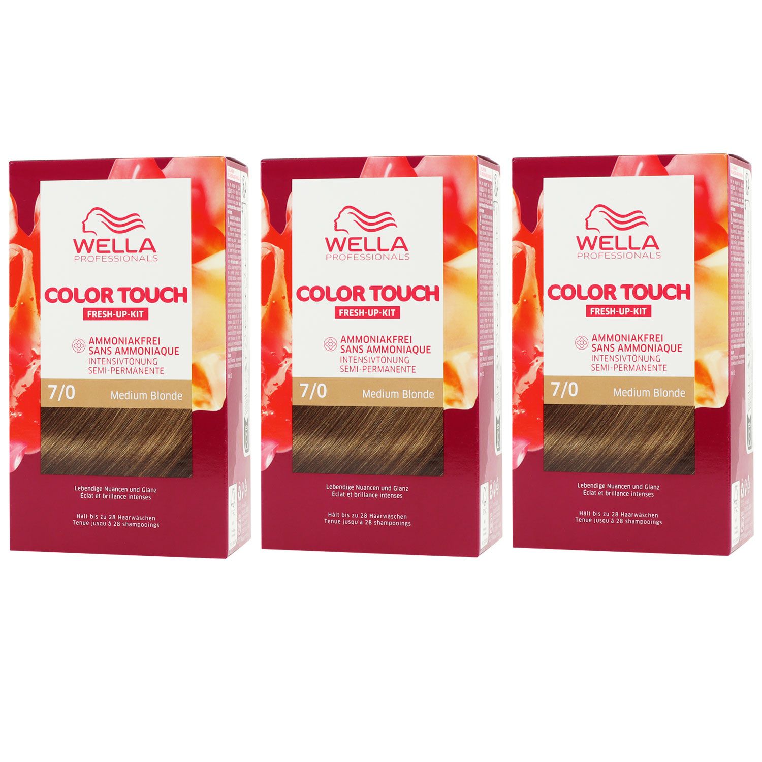 Wella Color Touch Fresh Up Kit 3 x 130 ml 7/0