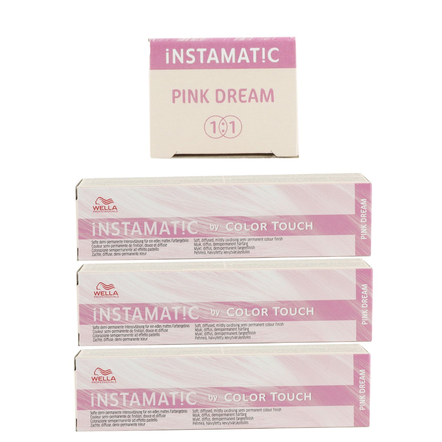 Wella Color Touch Instamatic 3 x 60 ml Pink Dream