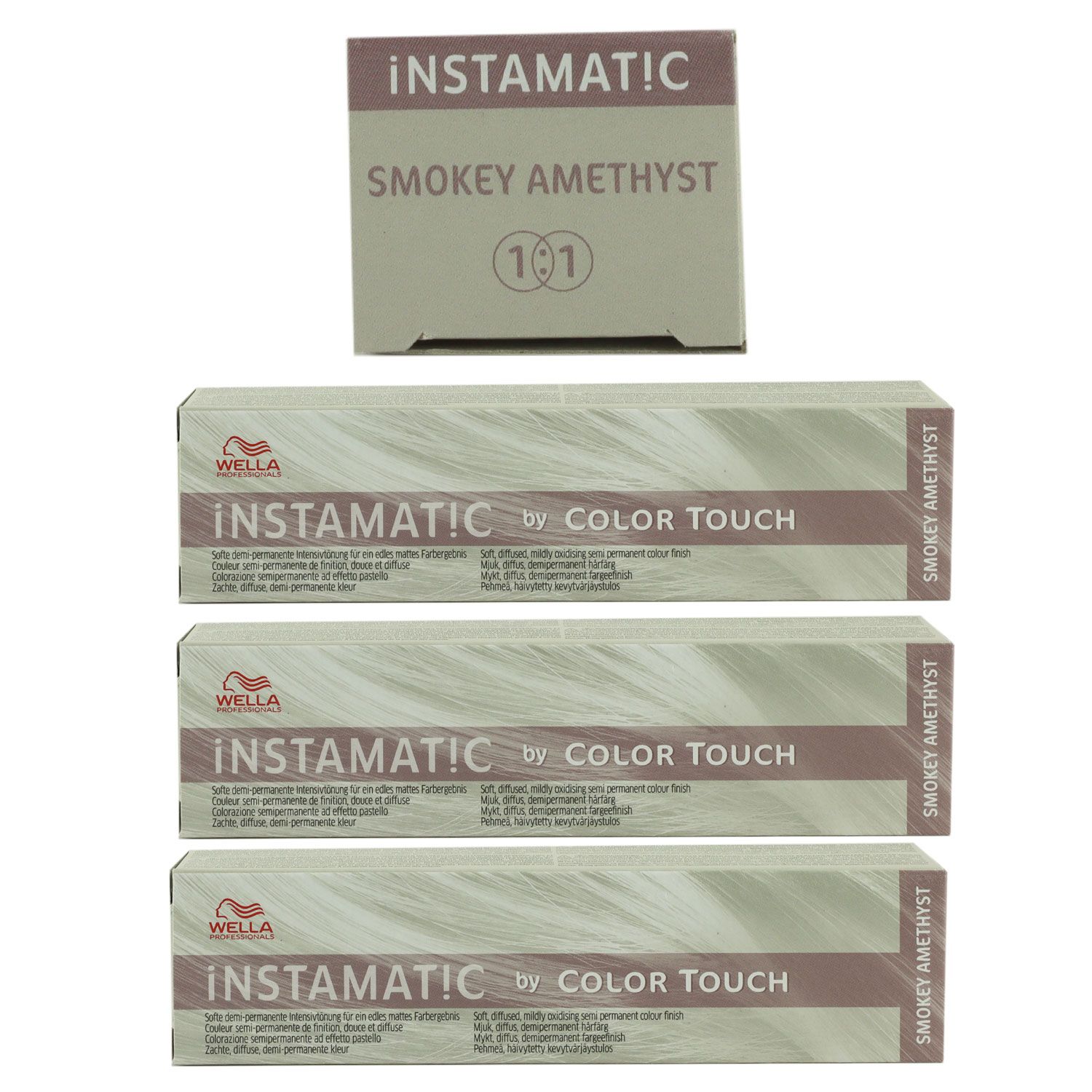 Wella Color Touch Instamatic 3 x 60 ml Smokey Amethyst