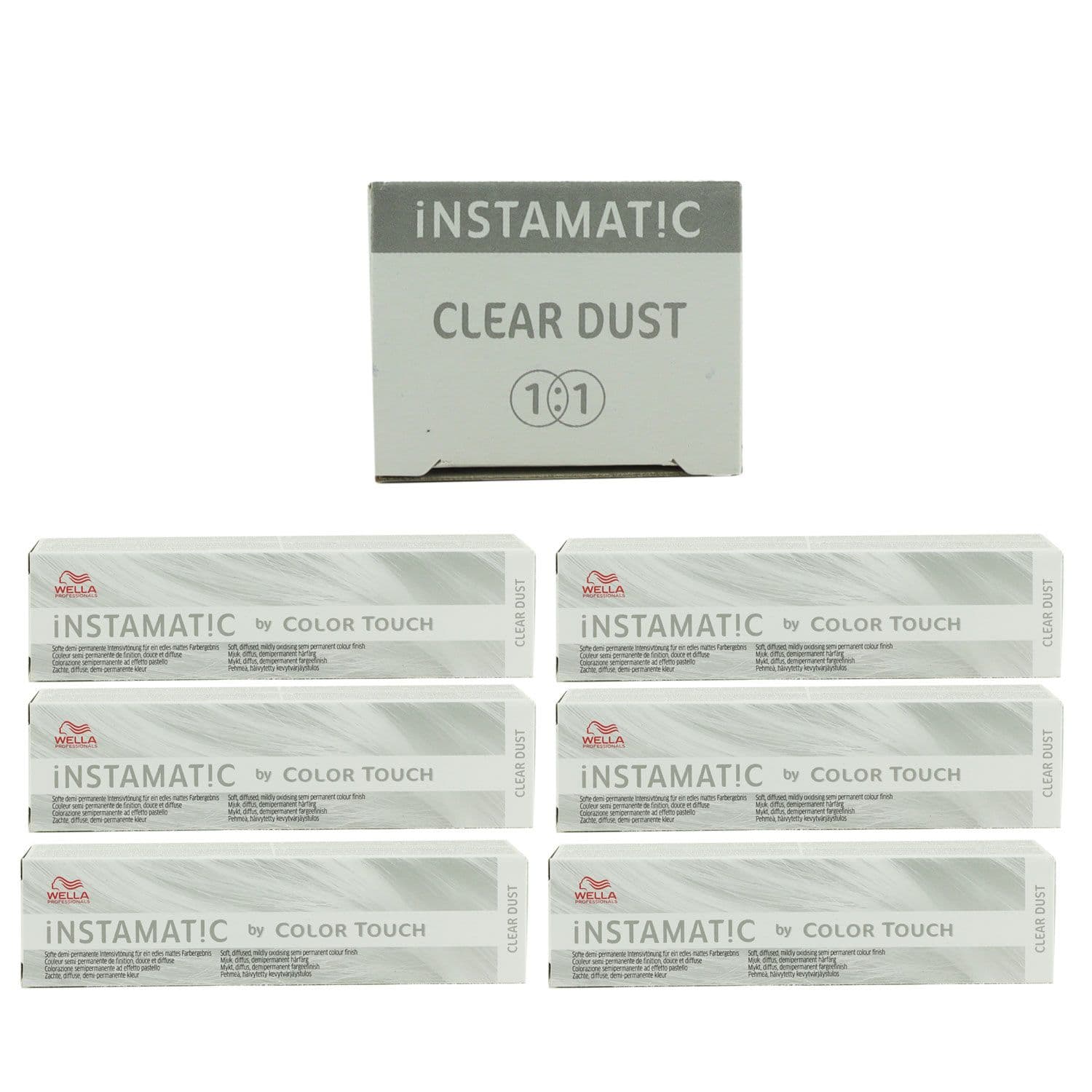 Wella Color Touch Instamatic 6 x 60 ml Clear Dust