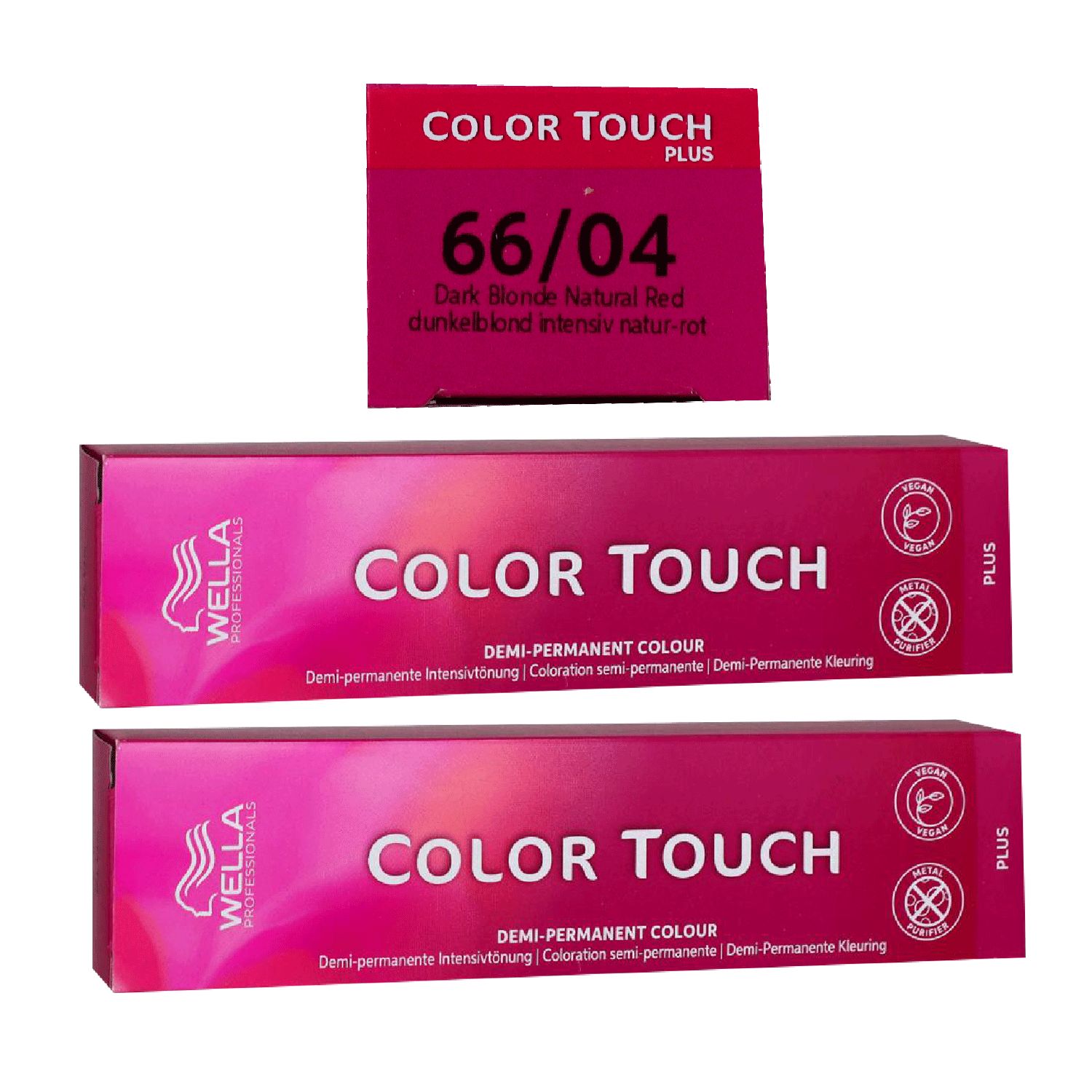 Wella Color Touch Plus 2 x 60 ml 66/04