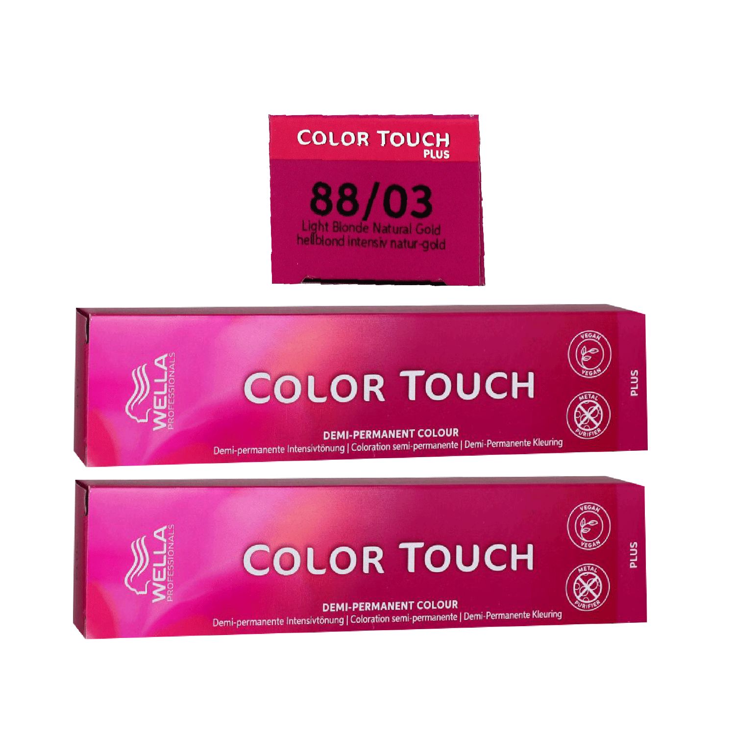 Wella Color Touch Plus 2 x 60 ml 88/03