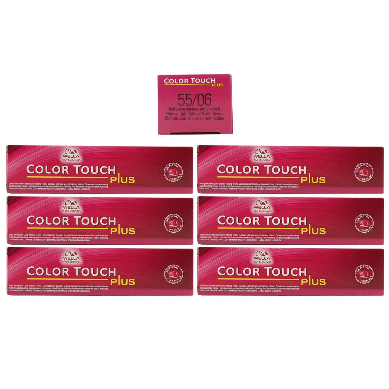 Wella Color Touch Plus 6 x 60 ml 55/06