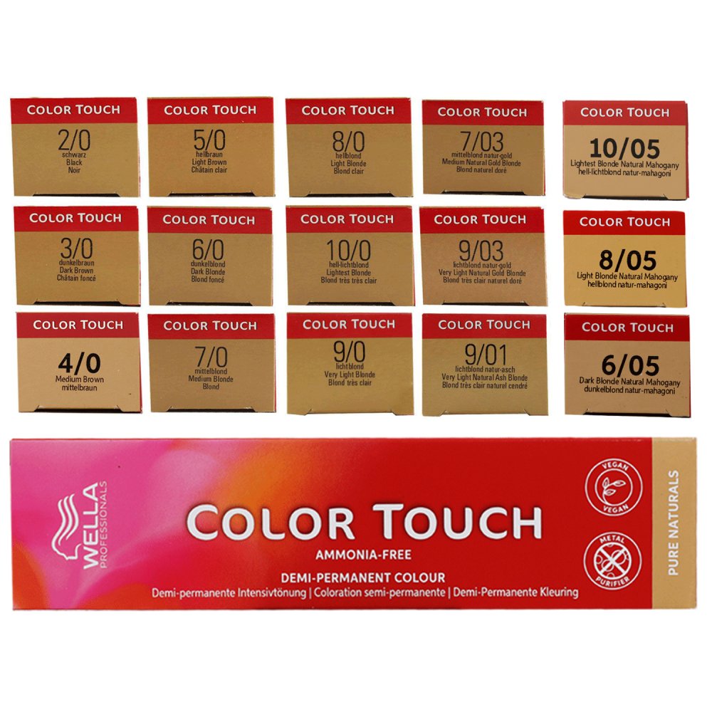 Wella Color Touch Pure Naturals 60 ml - Farbwahl