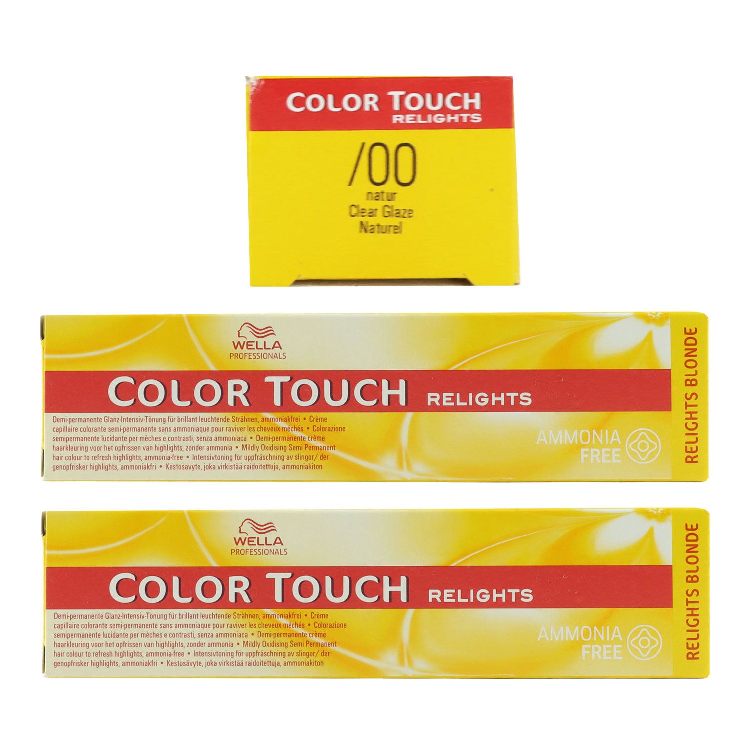 Wella Color Touch Relights Blonde 2 x 60 ml /00 natur Intensivtönung ...