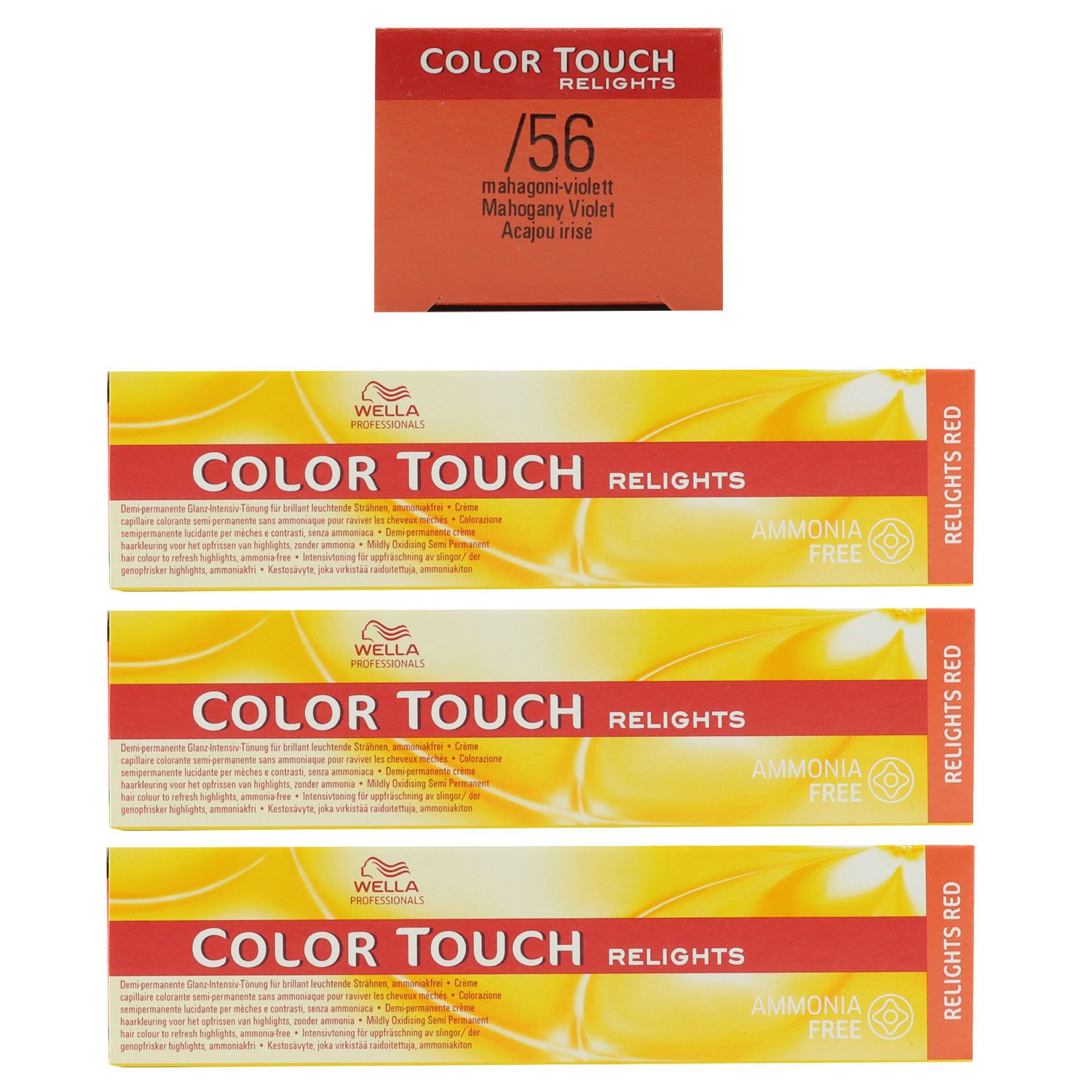 Wella Color Touch Relights Red 3 x 60 ml /56 bei Riemax