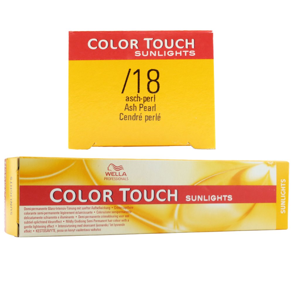 Wella Color Touch Sunlights 60 ml /18 Asch Perl Nuance Intensivtönung ...