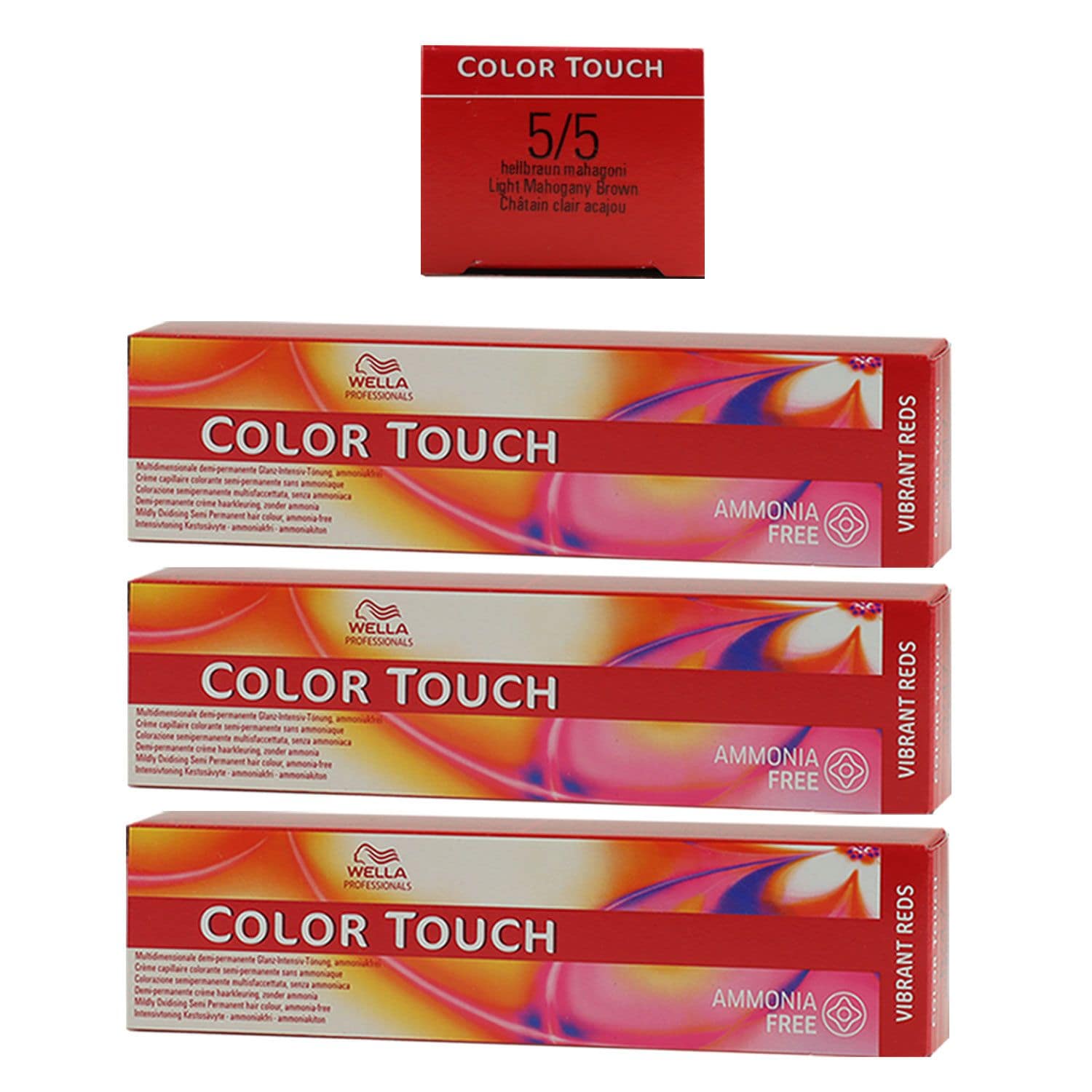 Wella Color Touch Vibrants Red 3 x 60 ml 5/5