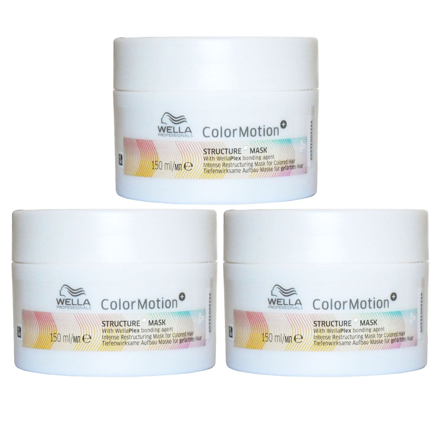 Wella ColorMotion+ Protection Maske 3x150ml Farbschutz Set bei Riemax