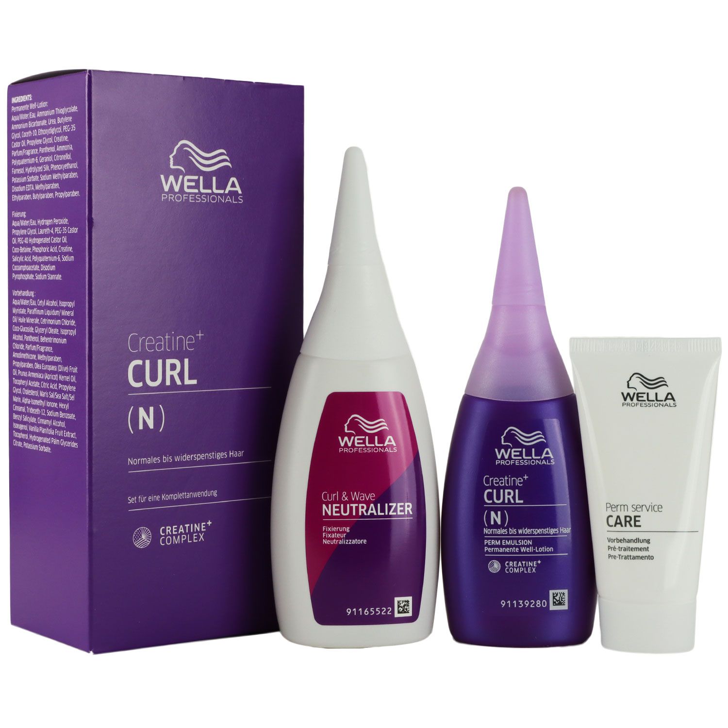 Wella Texture Plex Creatine+ Curl N Hair Kit