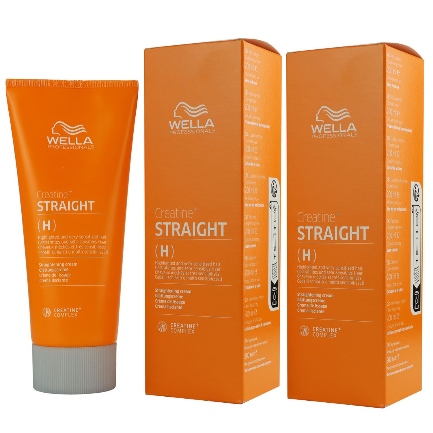 Wella Professionals Creatine+ Straight H 2 x 200 ml Set