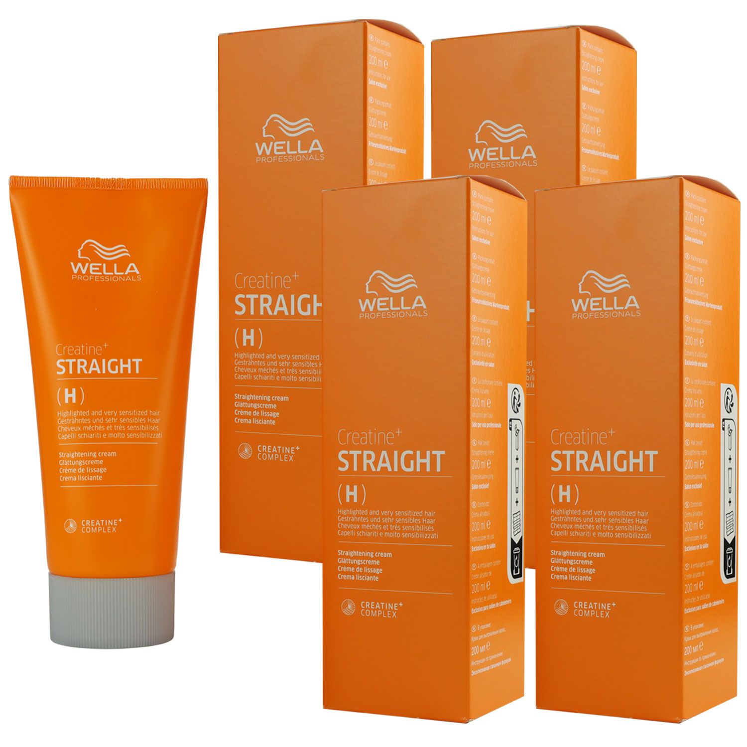 Wella Professionals Creatine+ Straight H 4 x 200 ml Set