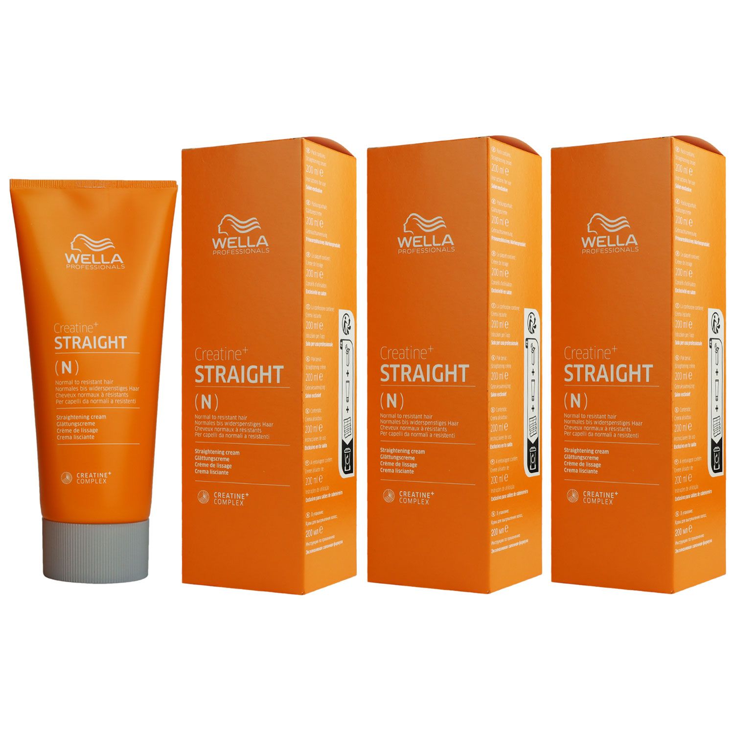 Wella Professionals Creatine+ Straight N 3 x 200 ml