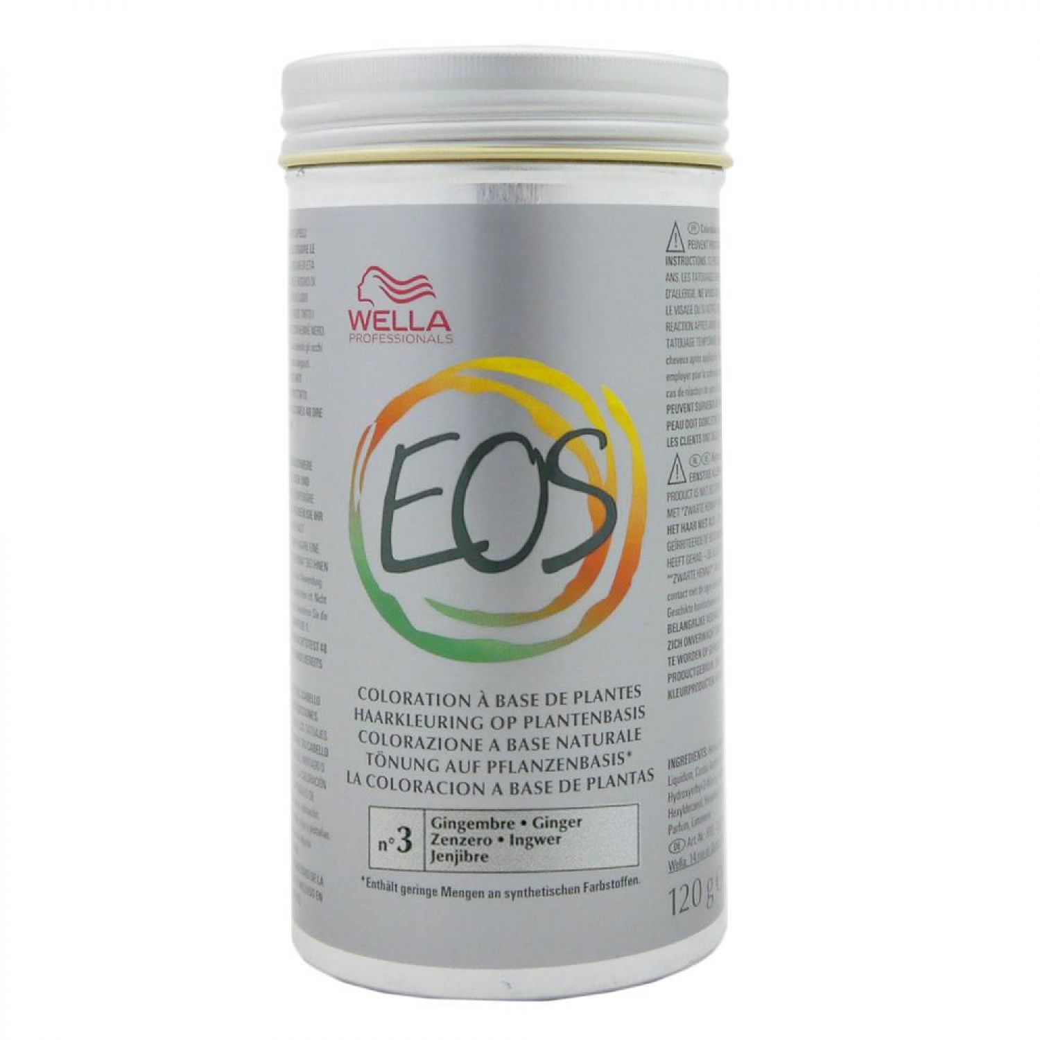 Wella EOS Pflanzentönung 120 g Tönung auf Pflanzenbasis - 3 Ginger ...