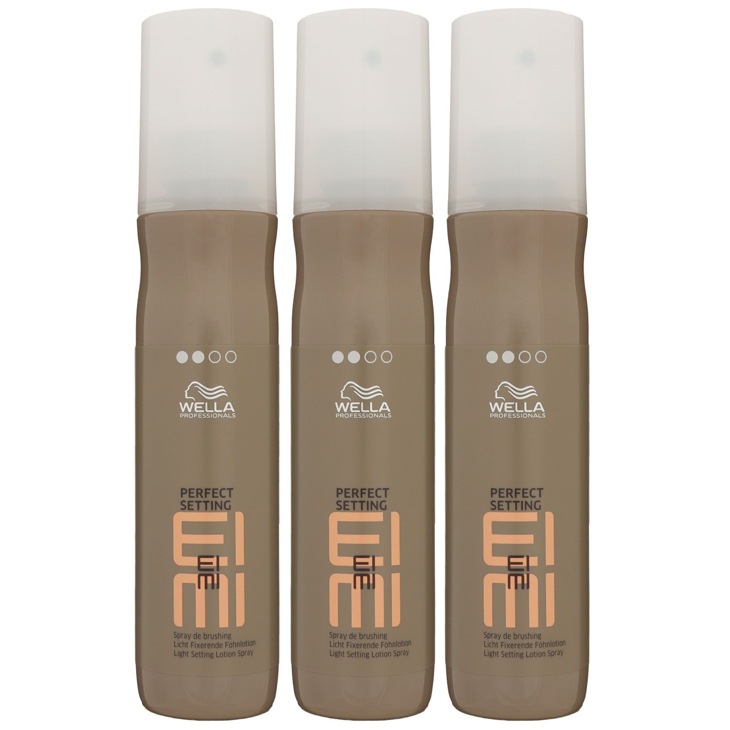 Wella Eimi Perfect Setting 3 x 150 ml Fönlotion Set --> Riemax | Parfüm ...