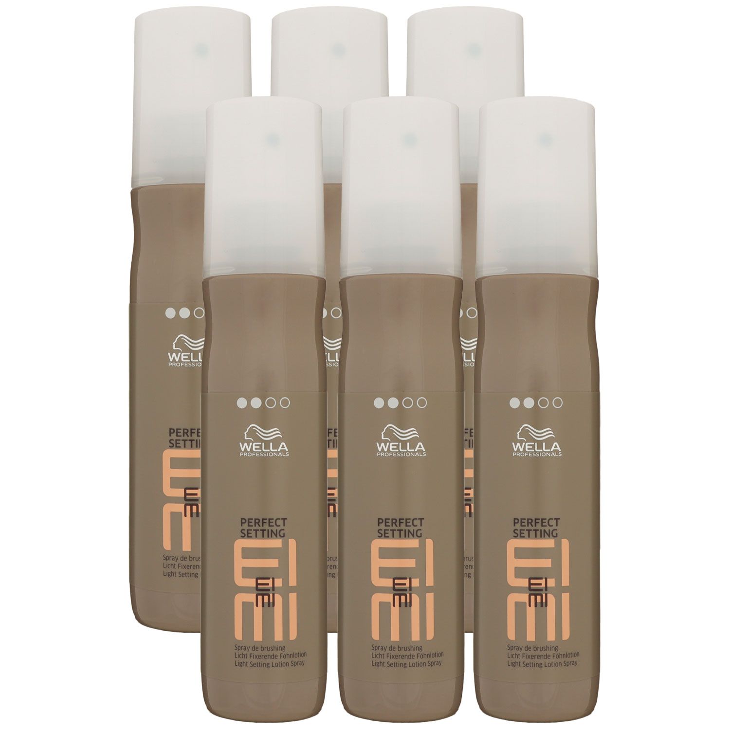 Wella Eimi Perfect Setting 6 x 150 ml - Fönlotion Level