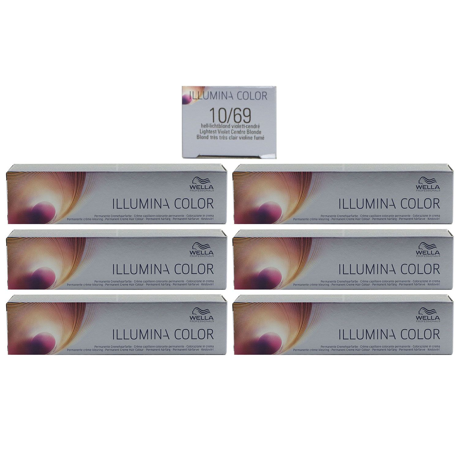 Wella Illumina Color 6 x 60 ml 10/69 Set bei Riemax