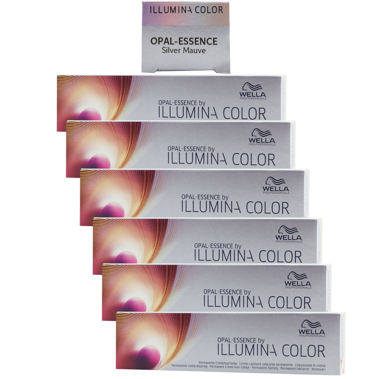 Wella Illumina Opal Essence 6 x 60 ml Silver Mauve Set --> Riemax | Parfüm, Pflege, Haarpflege ...