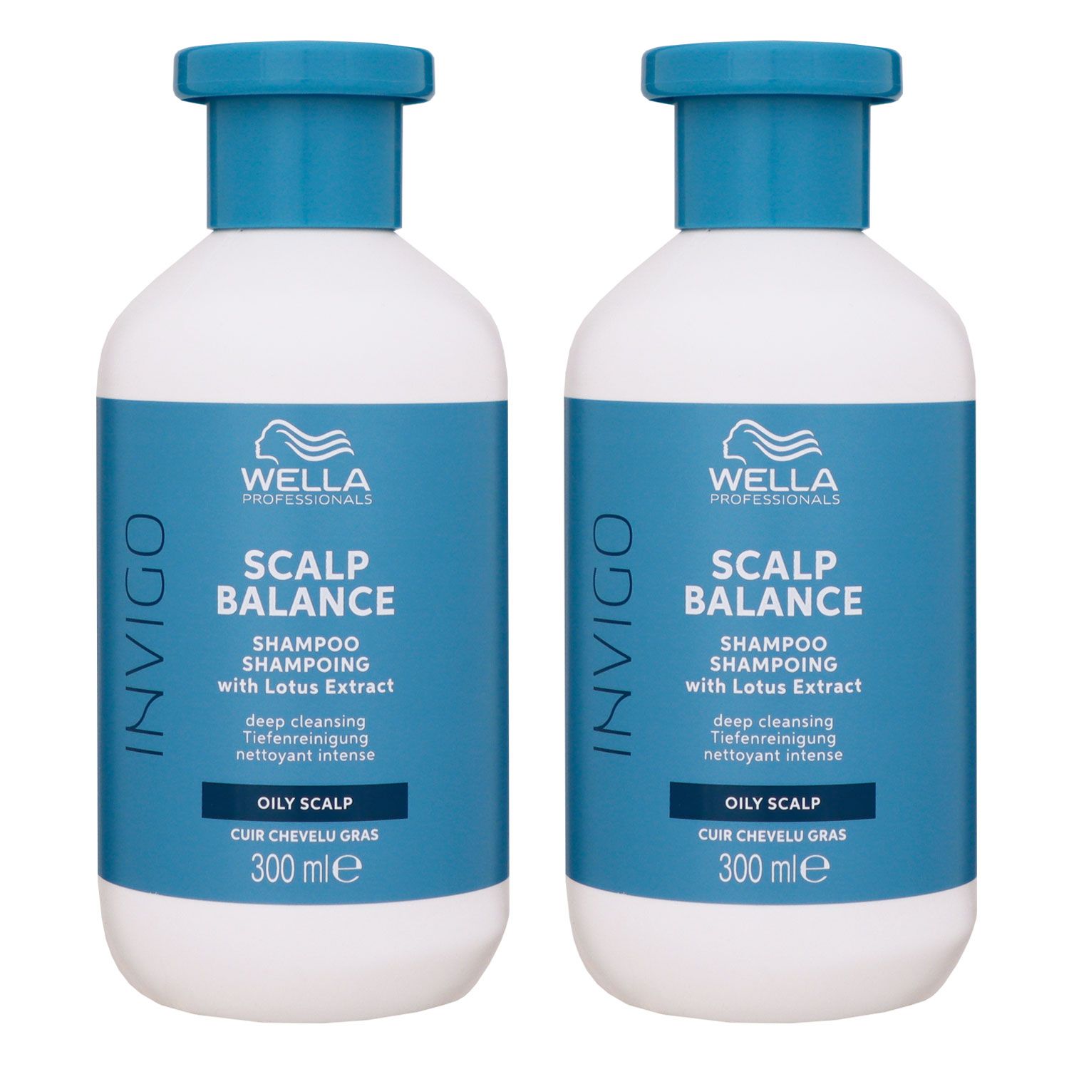 Wella Invigo Scalp Balance Oily Scalp 2 x 300 ml Shampoo Set --> Riemax ...
