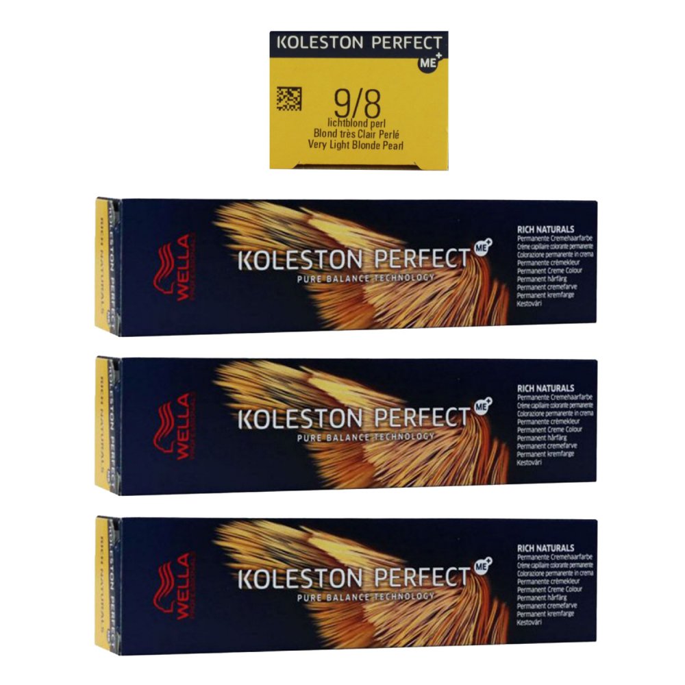 Wella KP ME Rich Naturals 3 x 60 ml 9/8 Set bei Riemax