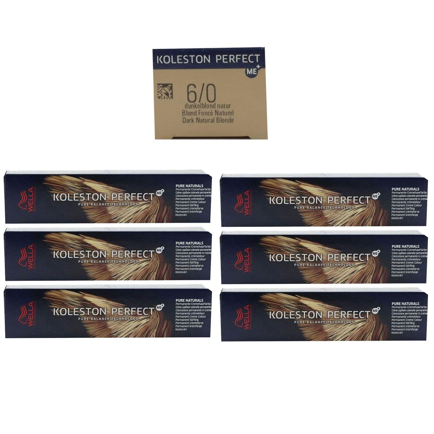 Wella KP ME Pure Naturals 6 x 60 ml 6/0 Set bei Riemax