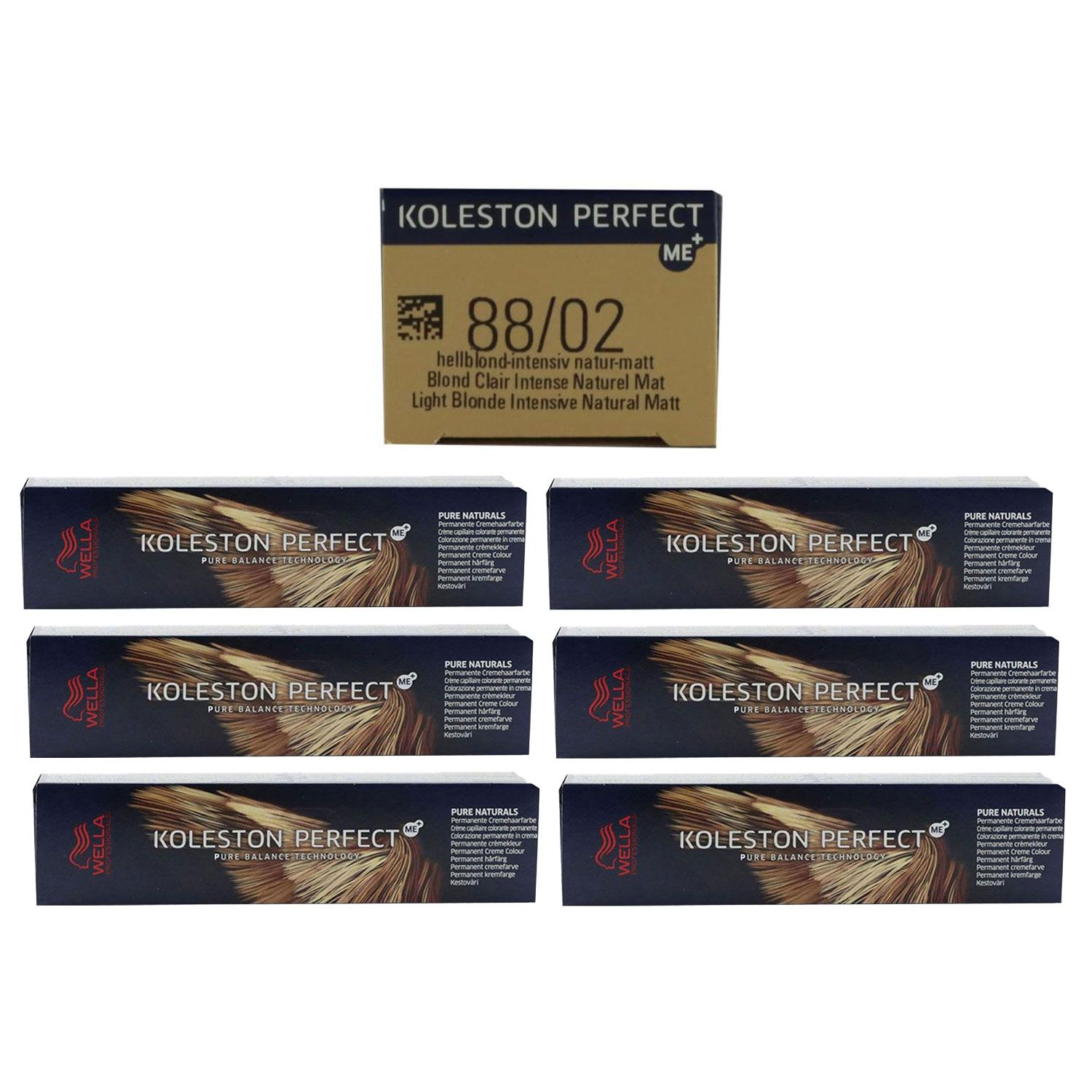 Wella KP ME Pure Naturals 6 x 60 ml 88/02 bei Riemax