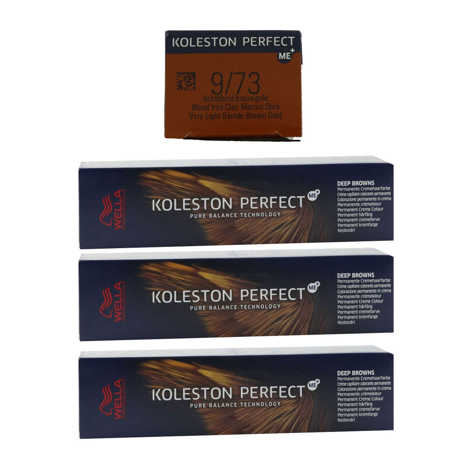 Wella KP ME Deep Browns 3 x 60 ml 9/73 Set bei Riemax