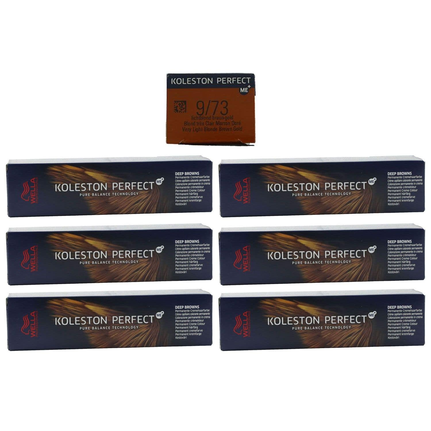 Wella KP ME Deep Browns 6 x 60 ml 9/73 Set bei Riemax