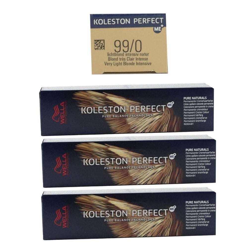 Wella KP ME Pure Naturals 3 x 60 ml 99/0 Set bei Riemax