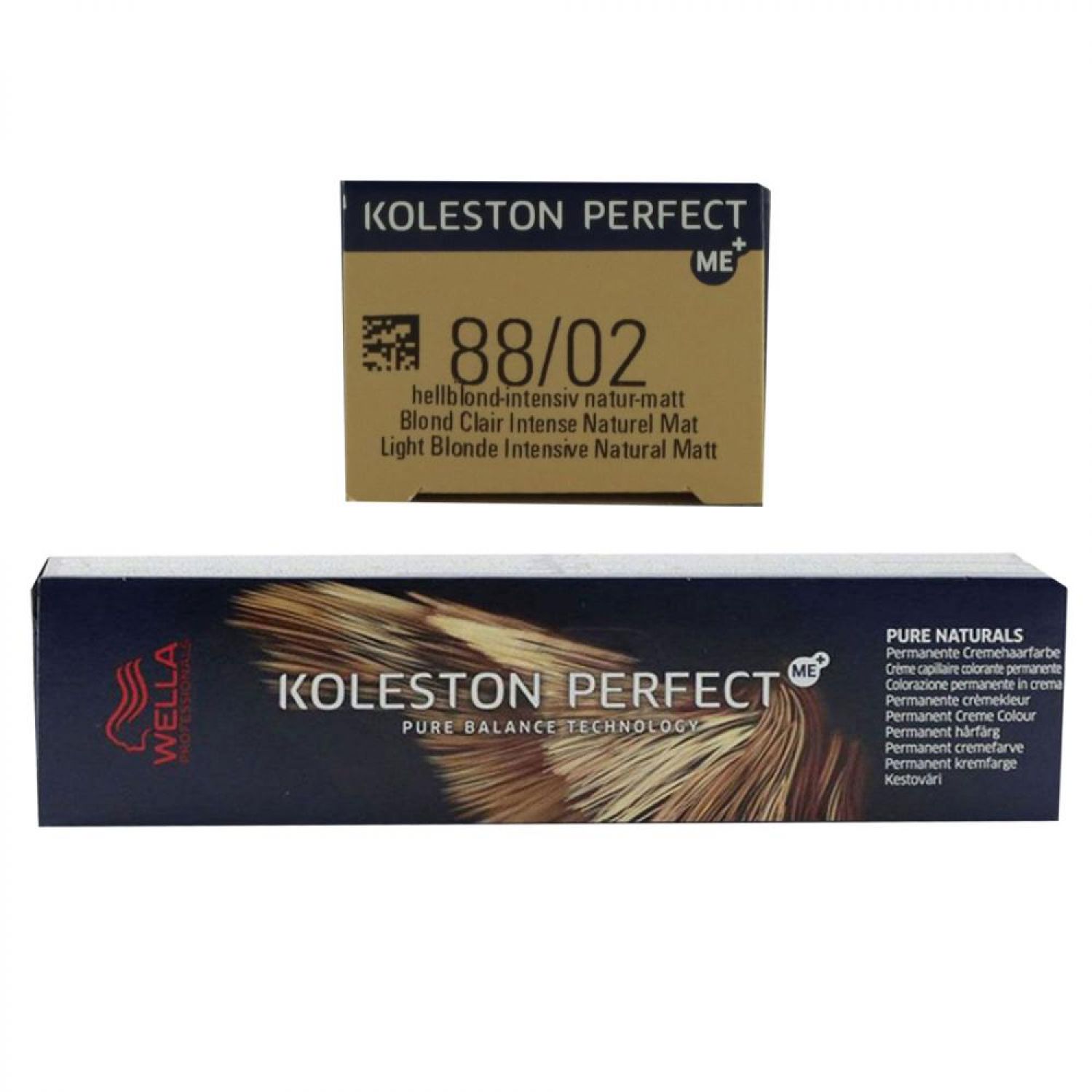 Wella Koleston Perfect ME Pure Naturals 60 ml 88/02 hellblond intensiv natur matt --> Riemax ...