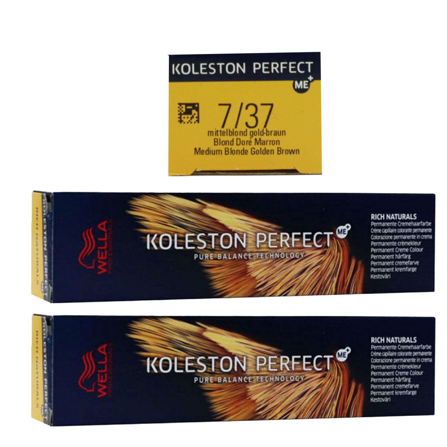 Wella KP ME Rich Naturals 2 x 60 ml 7/37 Set bei Riemax