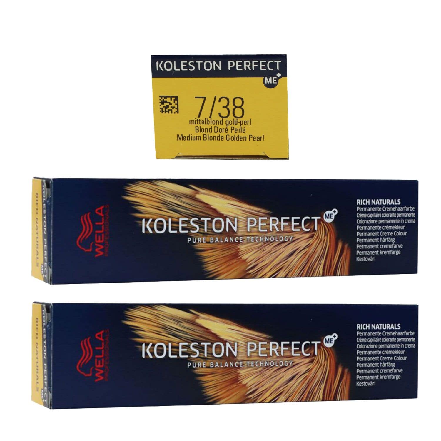 Wella KP ME Rich Naturals 2 x 60 ml 7/38 Set bei Riemax